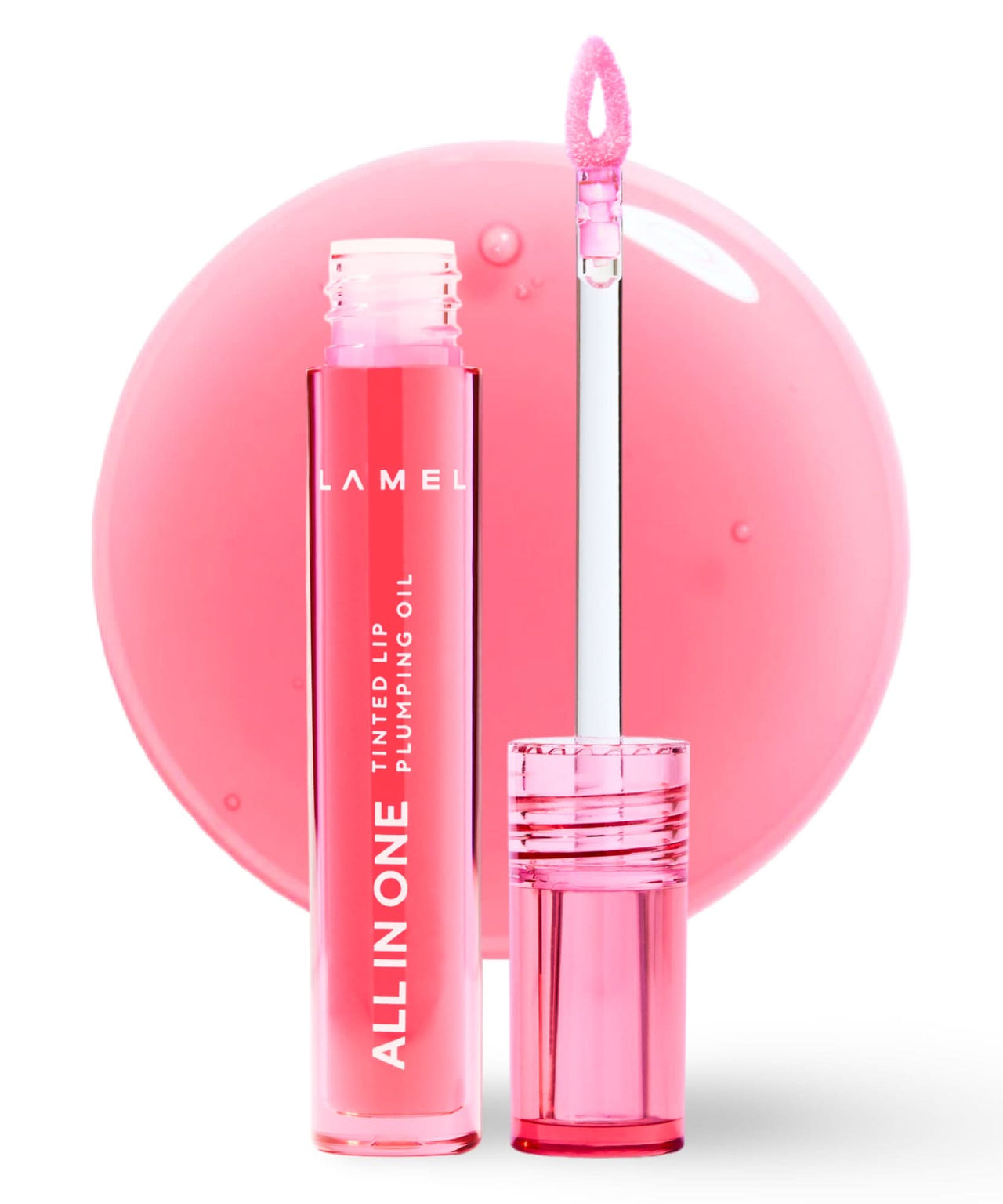 All in One Lip tinted plumping oil - Shop Online | Lamel Makeup