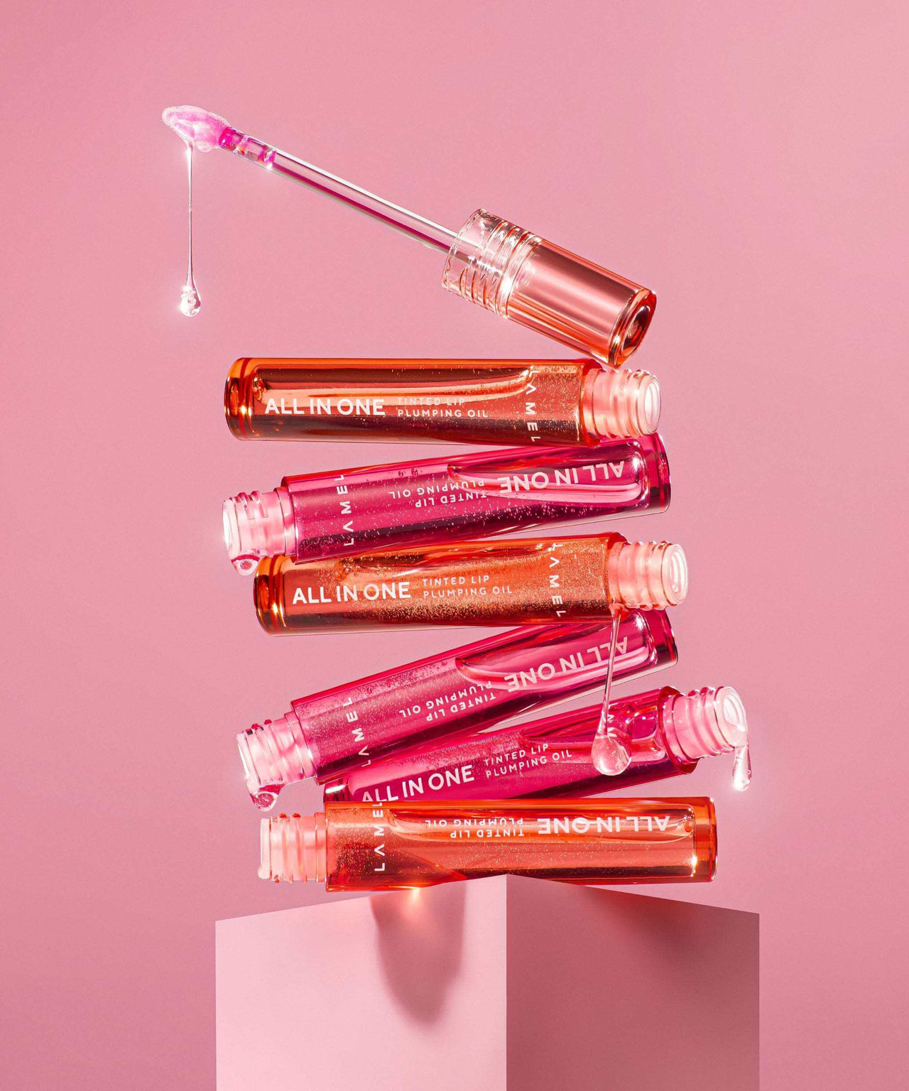 All in One Lip tinted plumping oil – Lamel Makeup